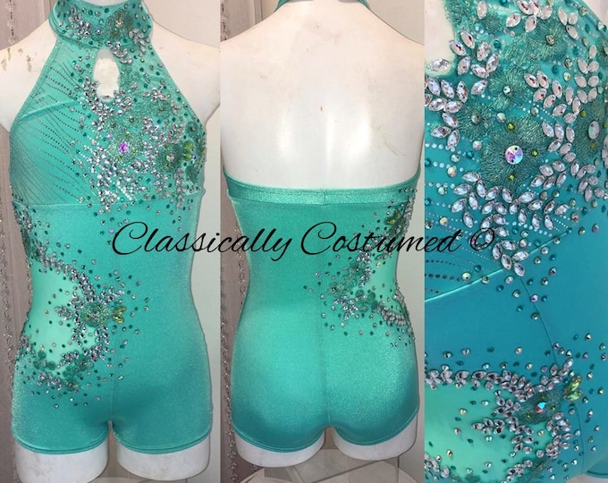 Dance Costume, Unitard, Acro Dance Costume, Contemporary Dance Costume ...