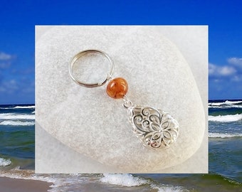 Amber Key Chain - Etsy