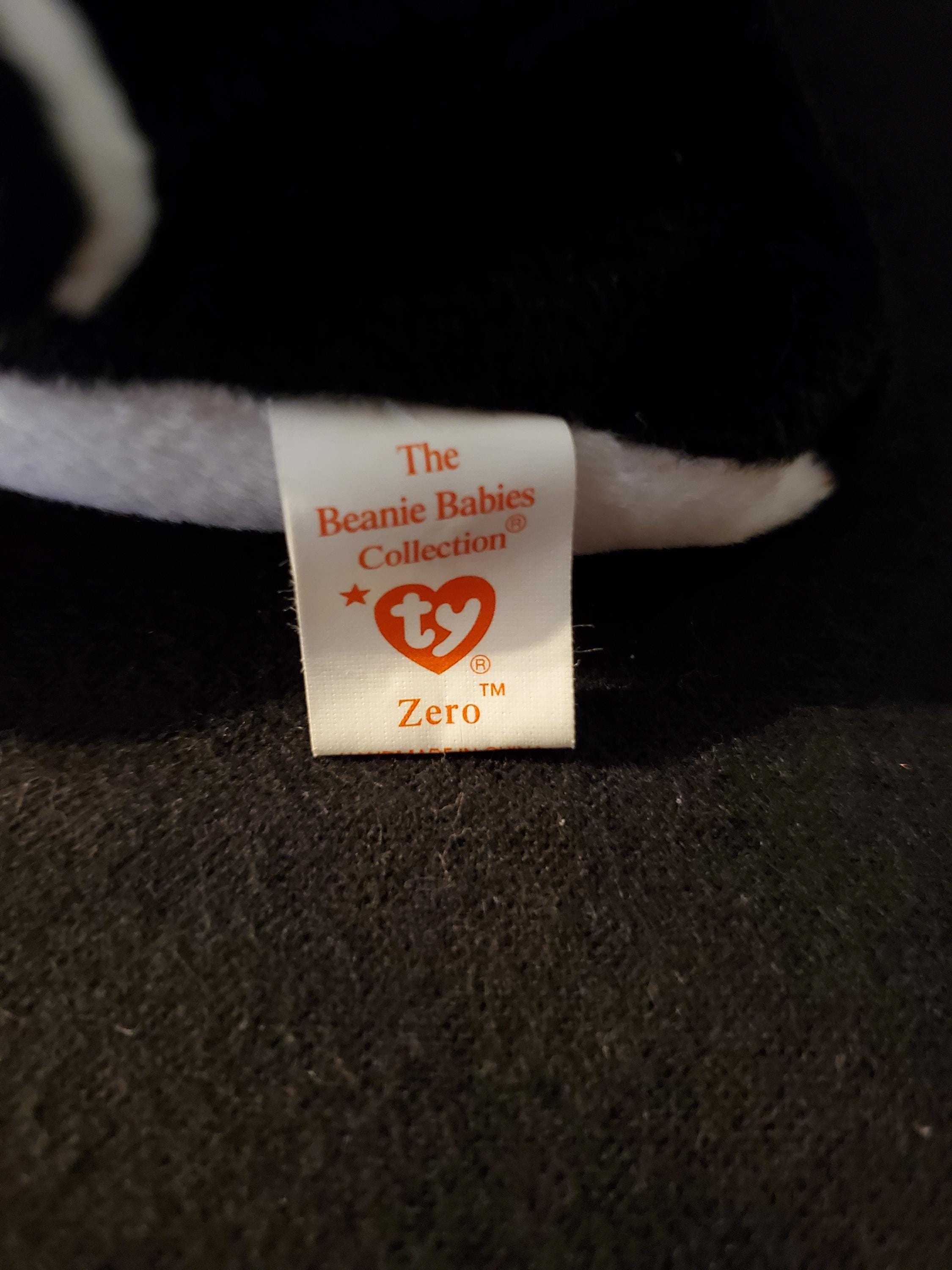 1998 Zero the Penguin Rare Beanie Baby - Etsy