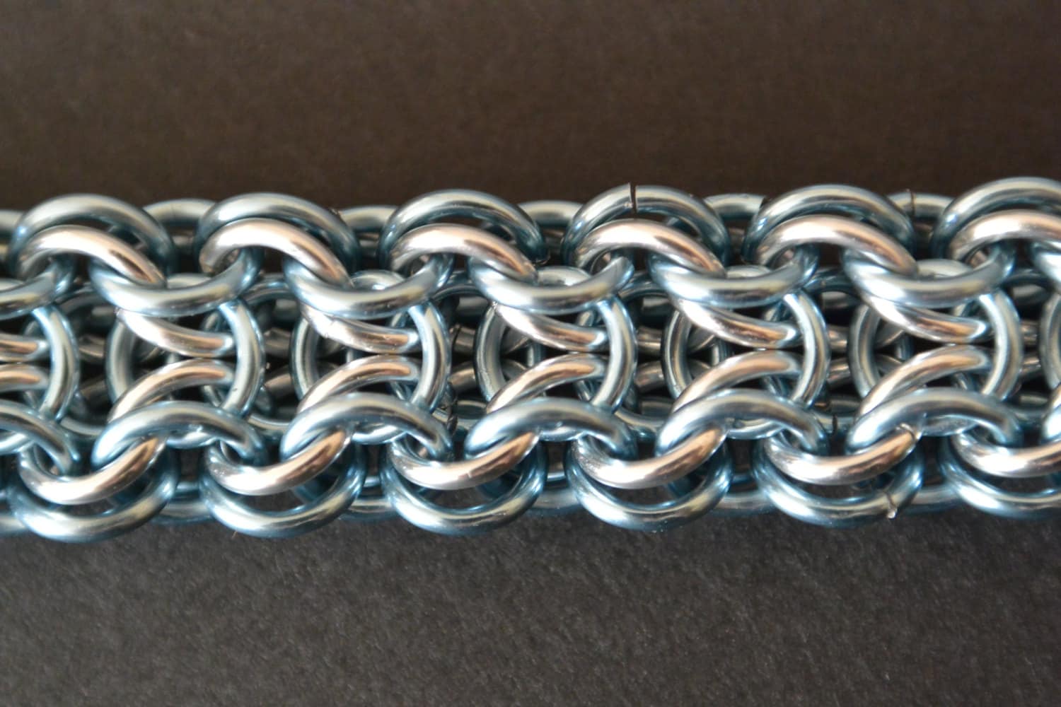 Elfweave Chainmail Bracelet With Border - Etsy