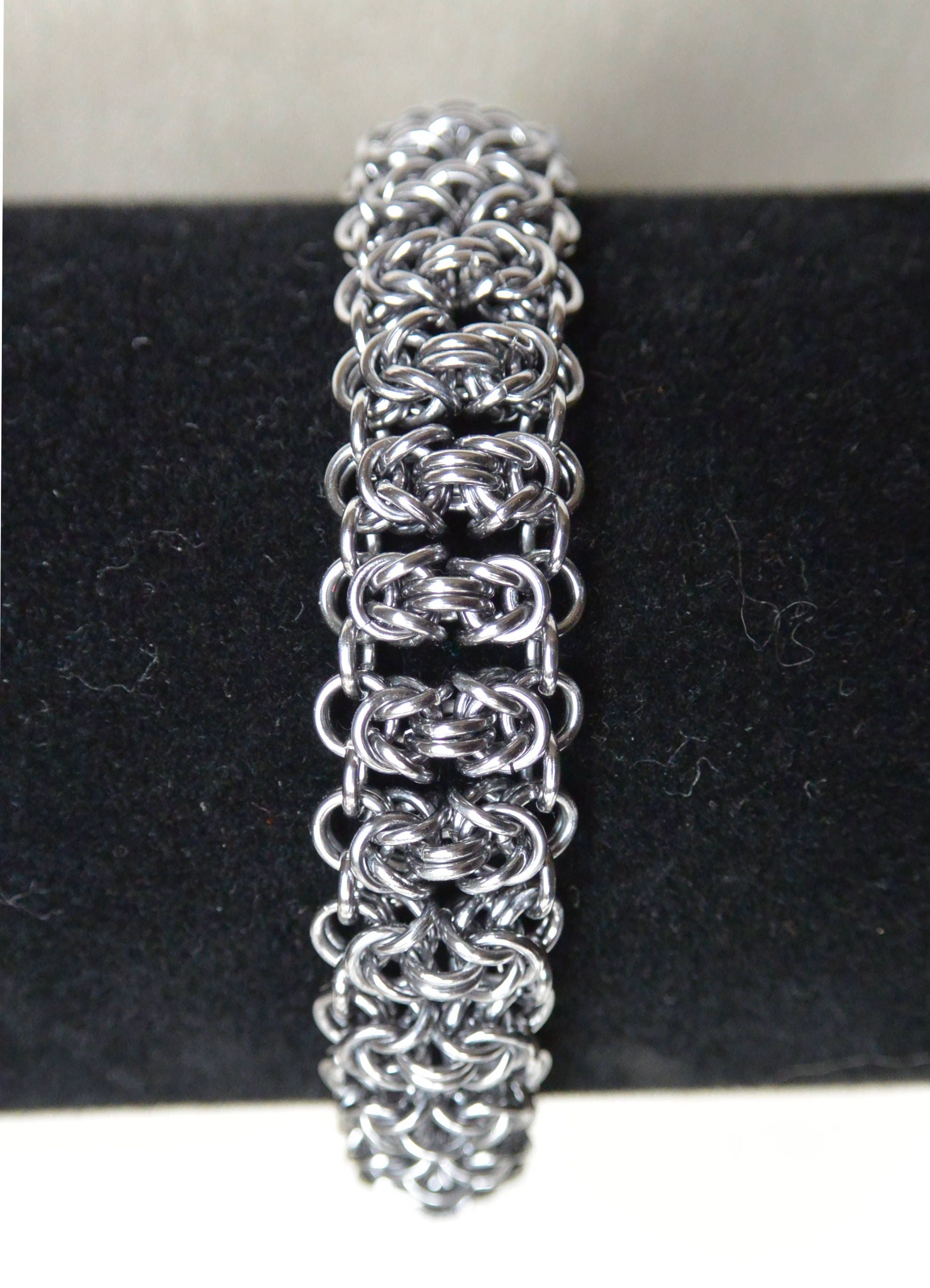 Byzantine Ladder Chainmail Bracelet - Etsy