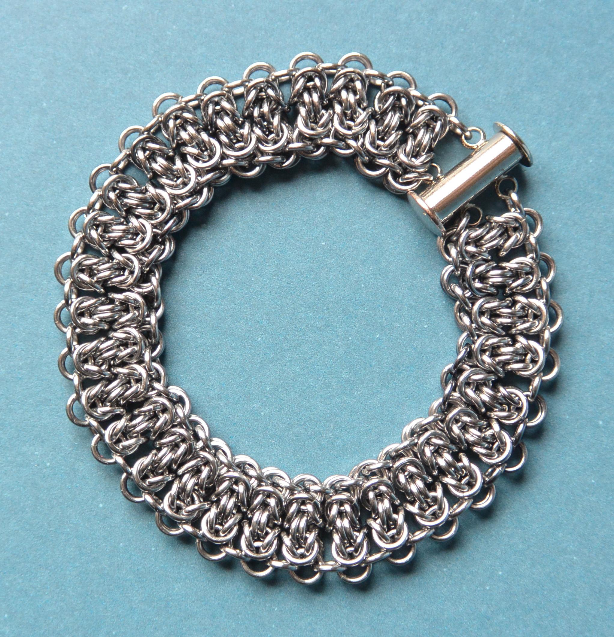 Byzantine Ladder Chainmail Bracelet - Etsy