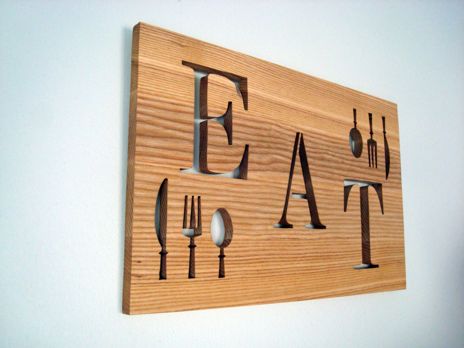 Wooden Kitchen Wall Hanging Sign Eat Wooden Sign House Sign | Etsy