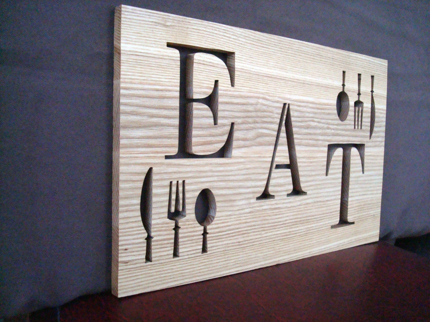 Wooden Kitchen Wall Hanging Sign Eat Wooden Sign House Sign | Etsy