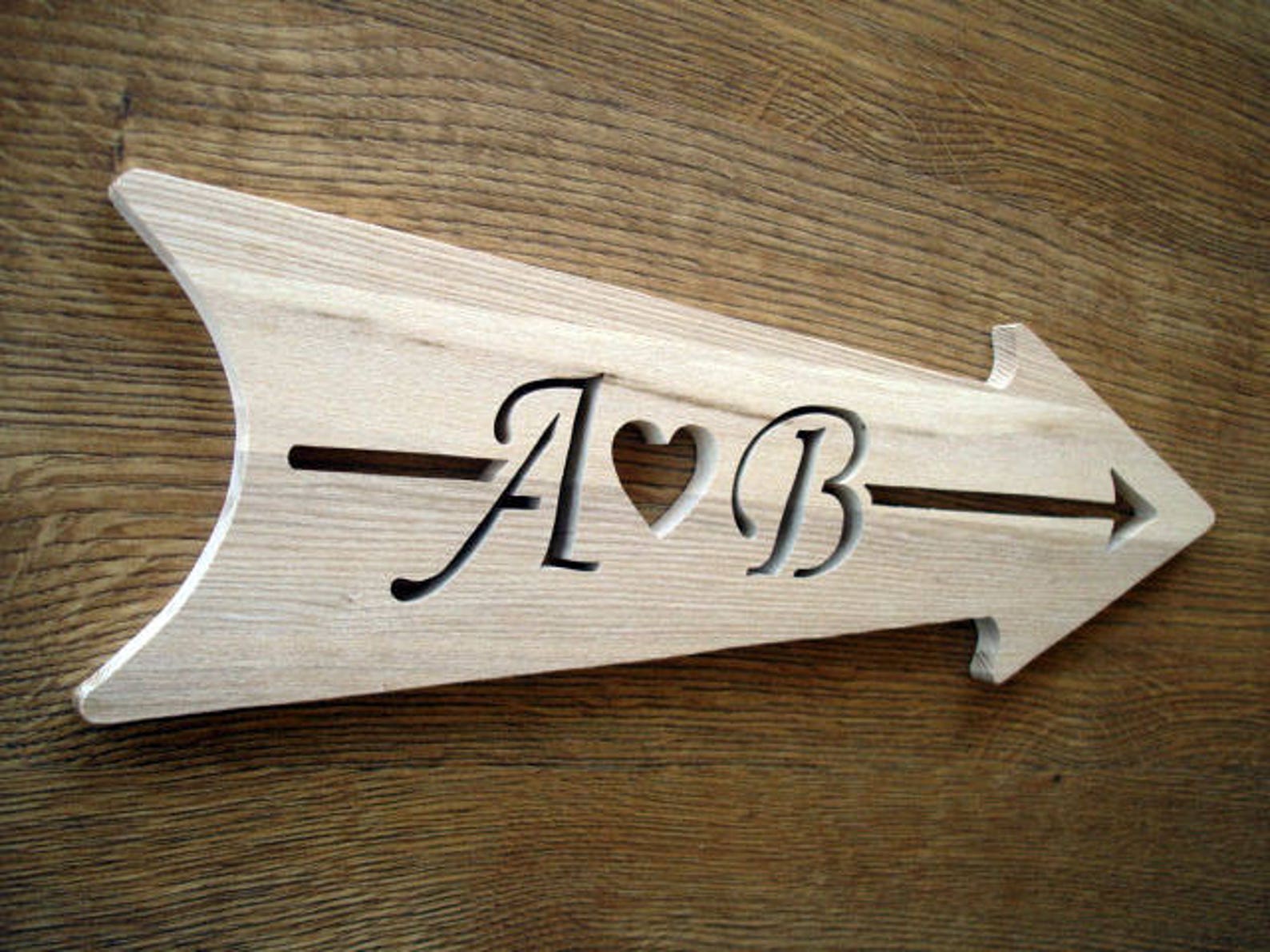Personalized Wood Arrow Sign Wooden Sign House Sign Home | Etsy