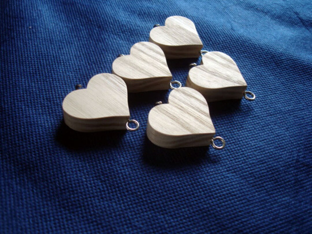 Additional 5 Wooden Tags Heart Shape for Birthday Board - Etsy