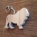 Wooden Lion Key Chain Wood Lion Wild Animal Key Fob Hand Cut - Etsy