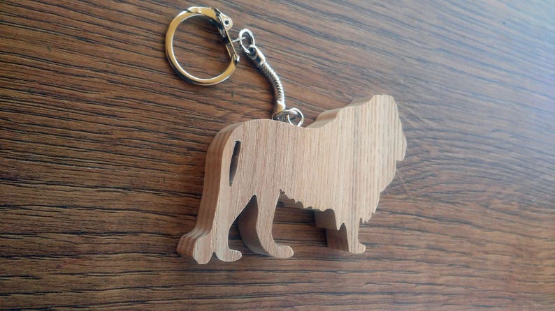 Wooden Lion Key Chain Wood Lion Wild Animal Key Fob Hand Cut - Etsy