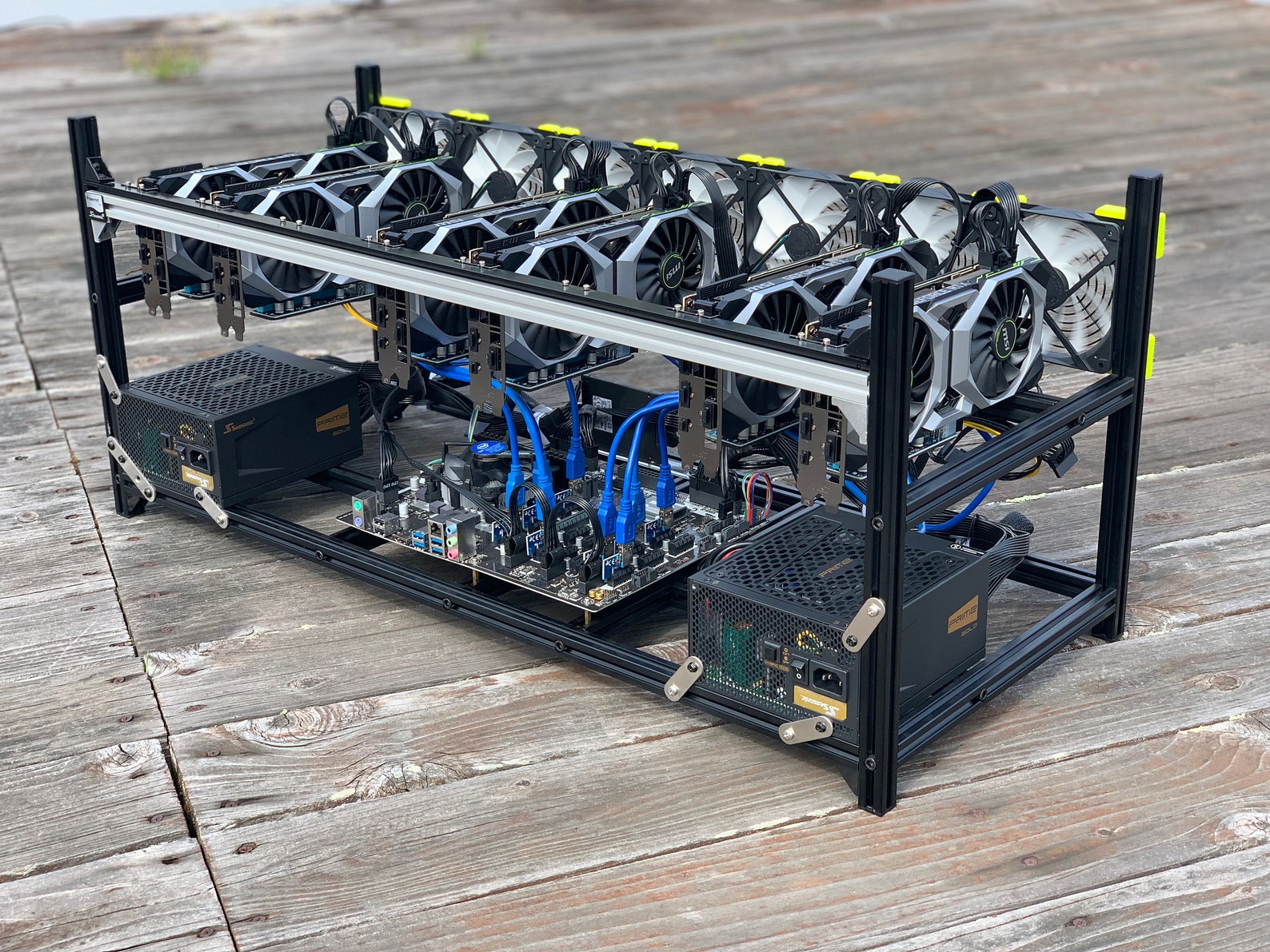 6GPU RTX 3060Ti/3070/3080 Mining Rig small form factor | Etsy