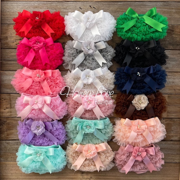 Baby Ruffle Bloomers - Etsy