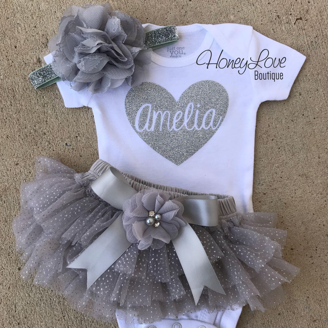 Personalized Baby Girl Clothes, Newborn Girl Coming Home Outfit, Take ...