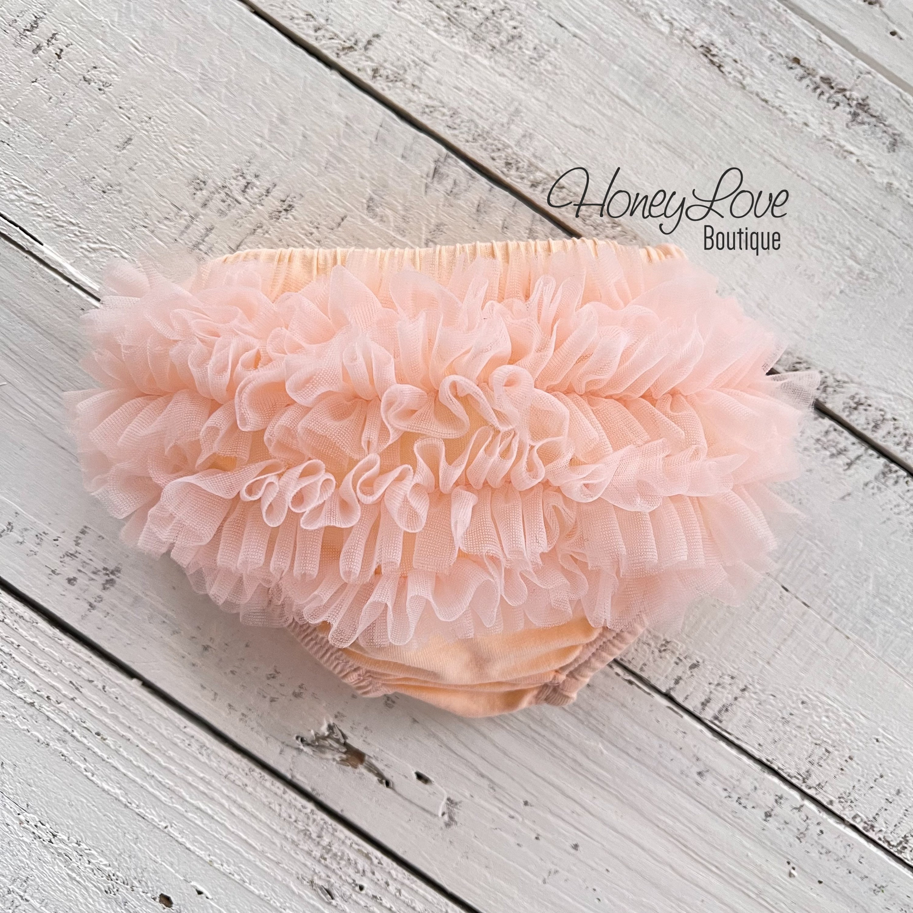 Peach Bloomers and Matching Headband Baby Girl Diaper Cover | Etsy