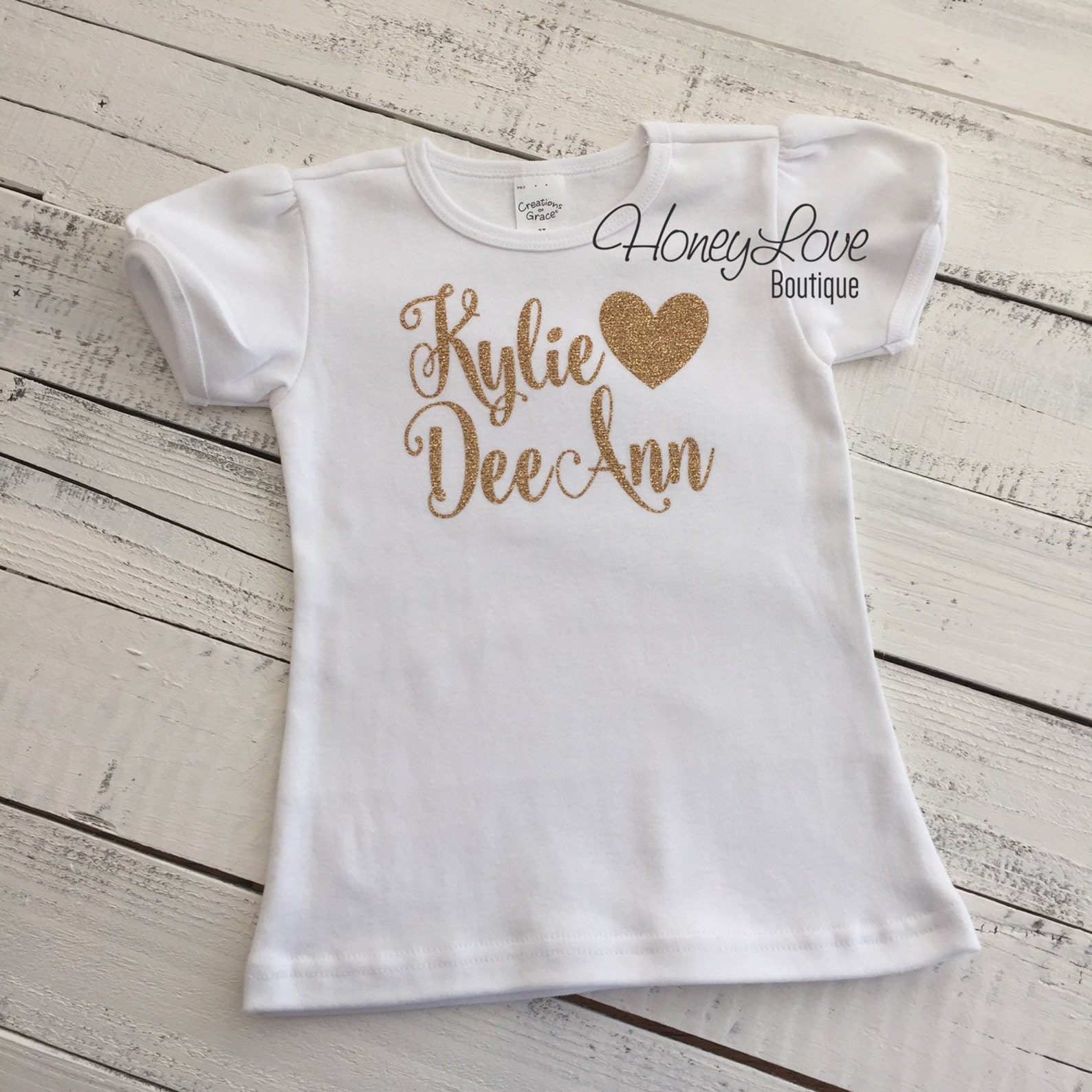 CHOOSE COLOR Personalized NAME Custom Personalization Shirt Bodysuit ...
