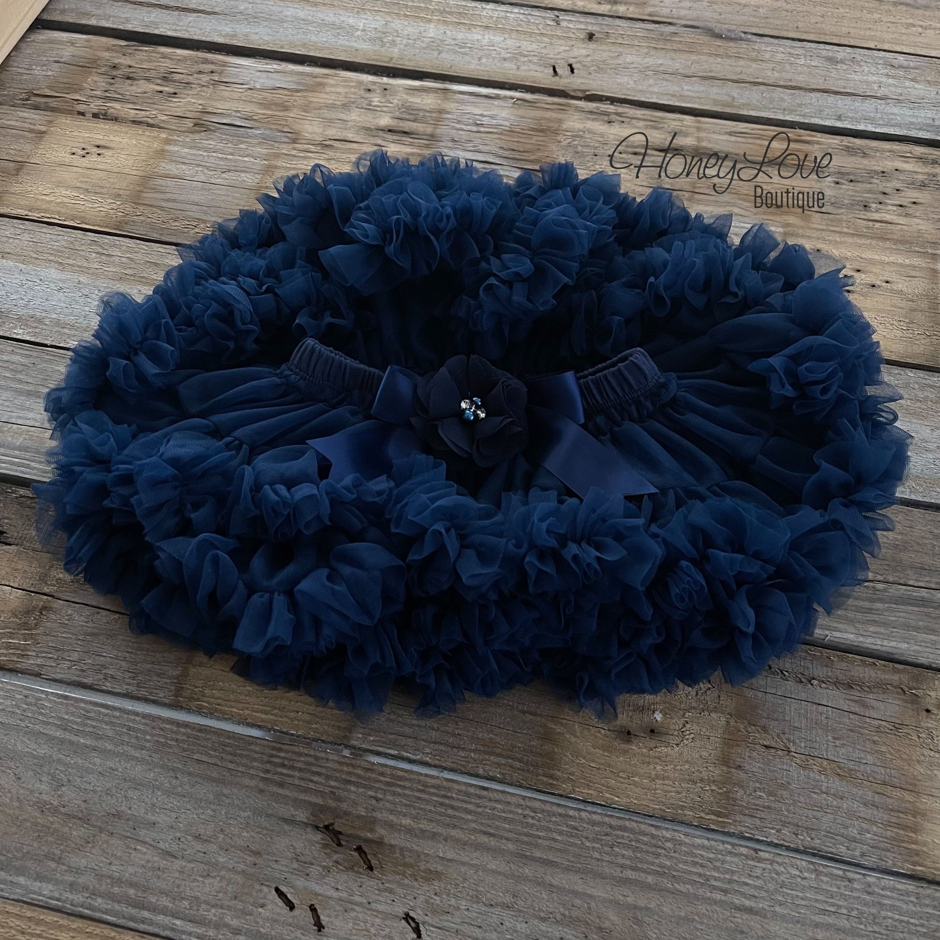 Navy Blue Baby Girl Pettiskirt Tutu, 1st Birthday Tutu, Toddler Girl ...