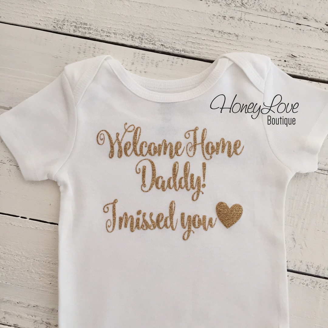 Welcome Home Daddy! I Missed You With Heart, Military Returning Home ...