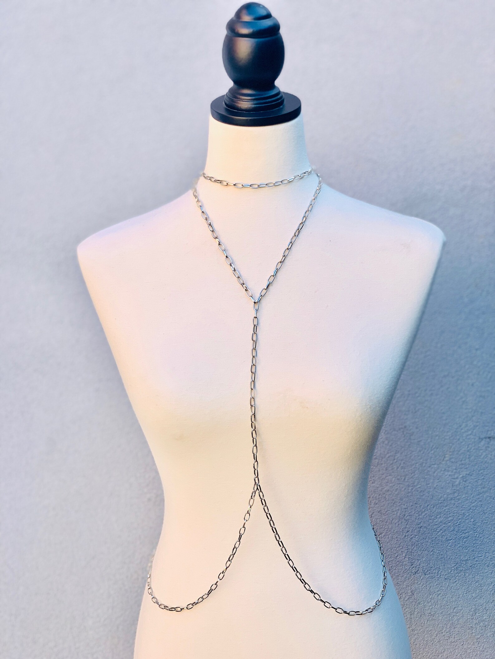 Thick Cable Body Chain - Etsy