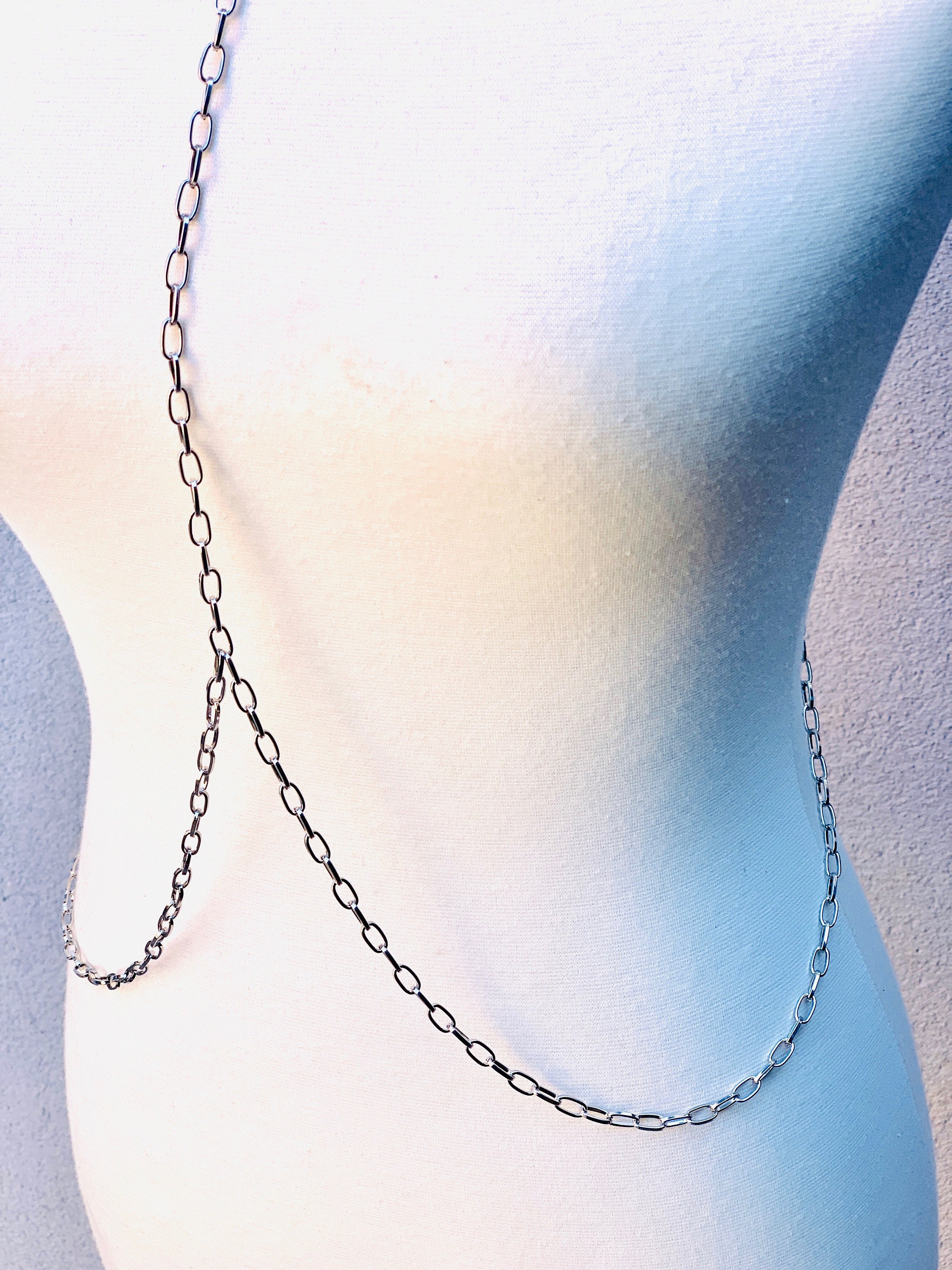 Thick Cable Body Chain - Etsy