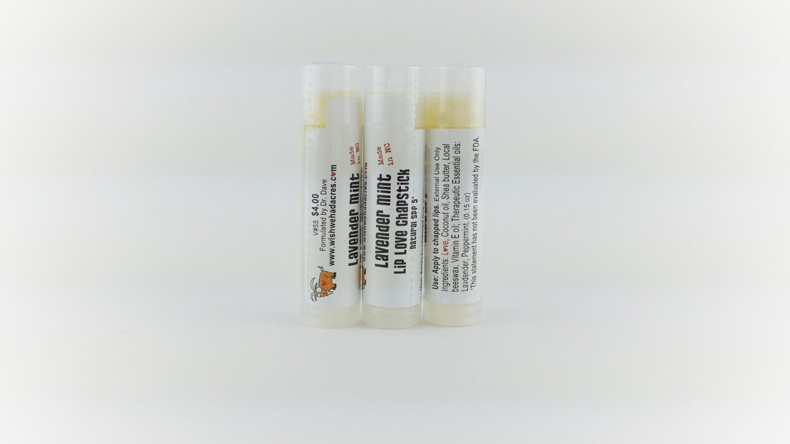 Lavender Mint Lip Love Chapstick - Etsy