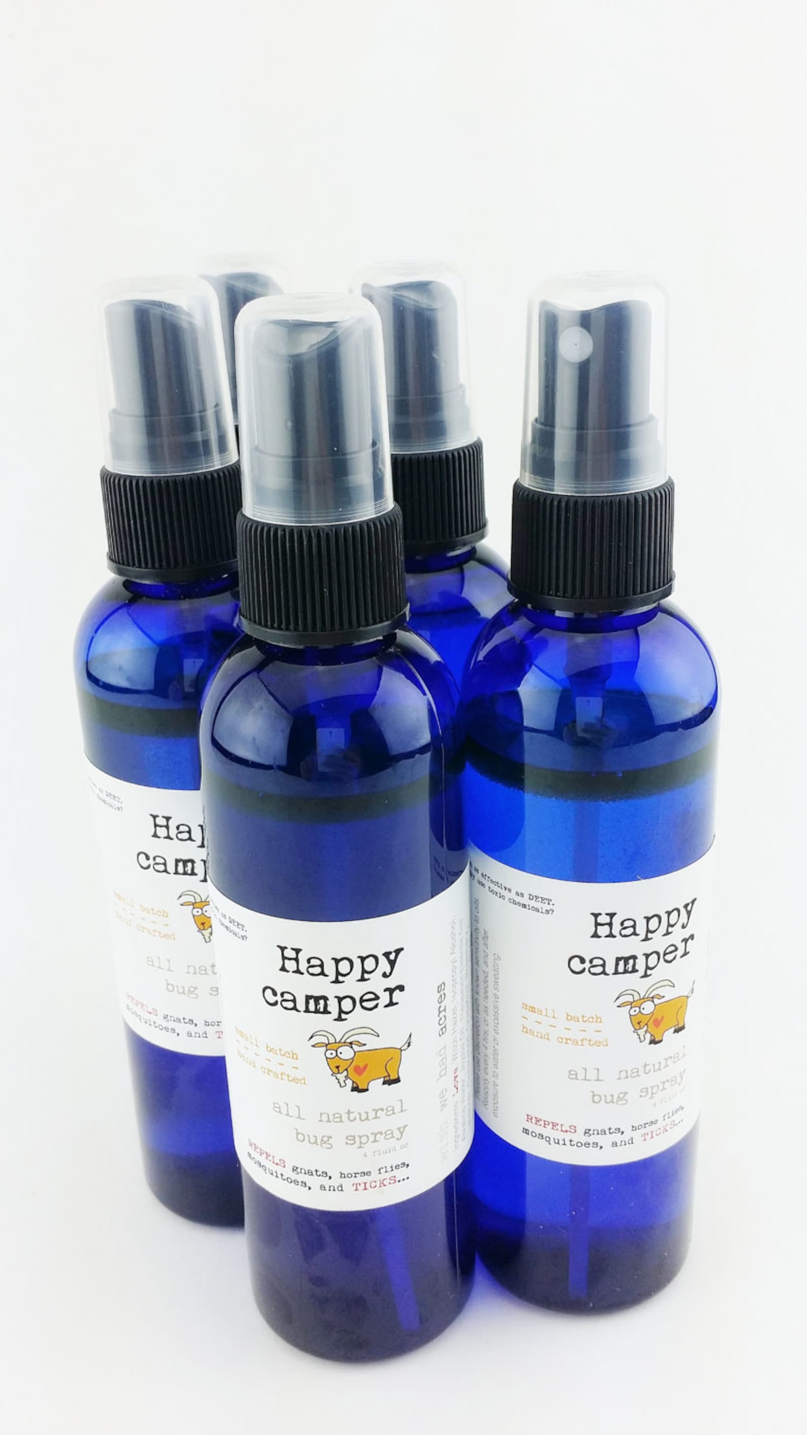 Happy Camper Bug Spray All Natural - Etsy