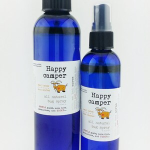 Happy Camper Bug Spray All Natural - Etsy