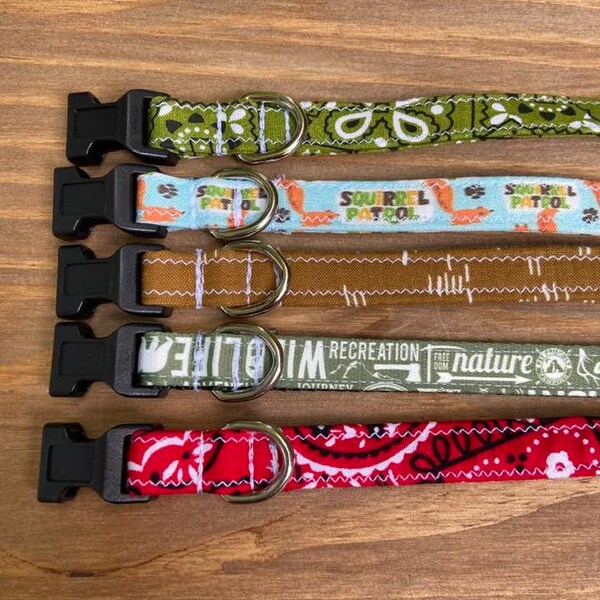 Small Dog Collar - Etsy