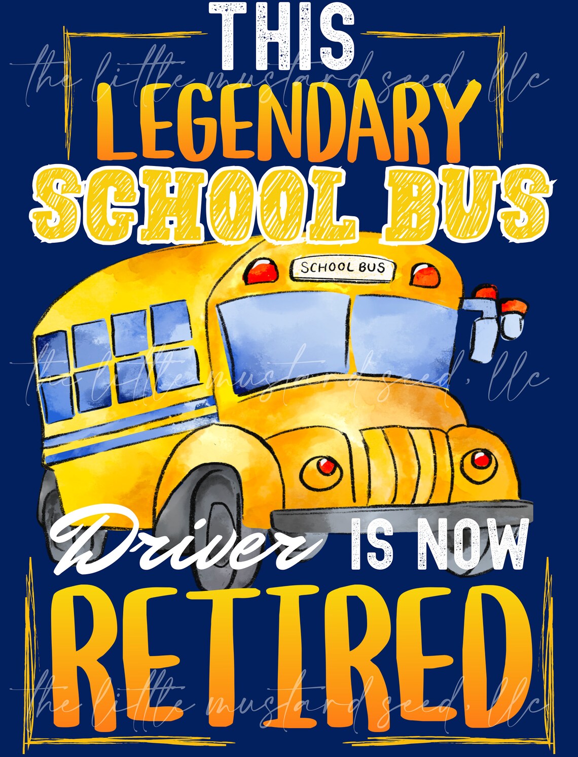 Bus Driver Retired School Bus Driver Png - Etsy Canada