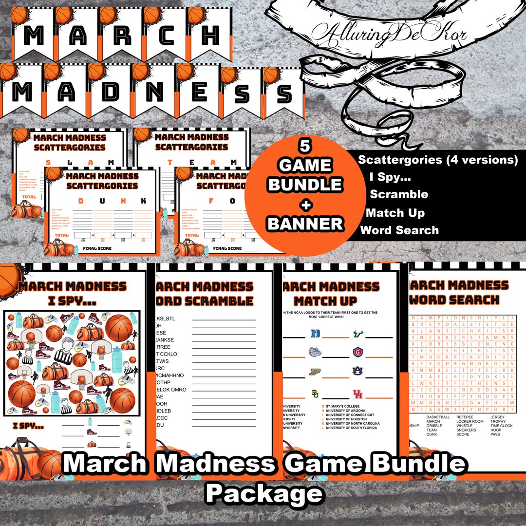 St. Patrick's Day Game Bundle - INSTANT DOWNLOAD - Etsy