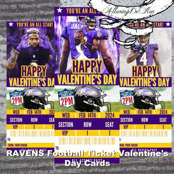 Football Valentine - Etsy