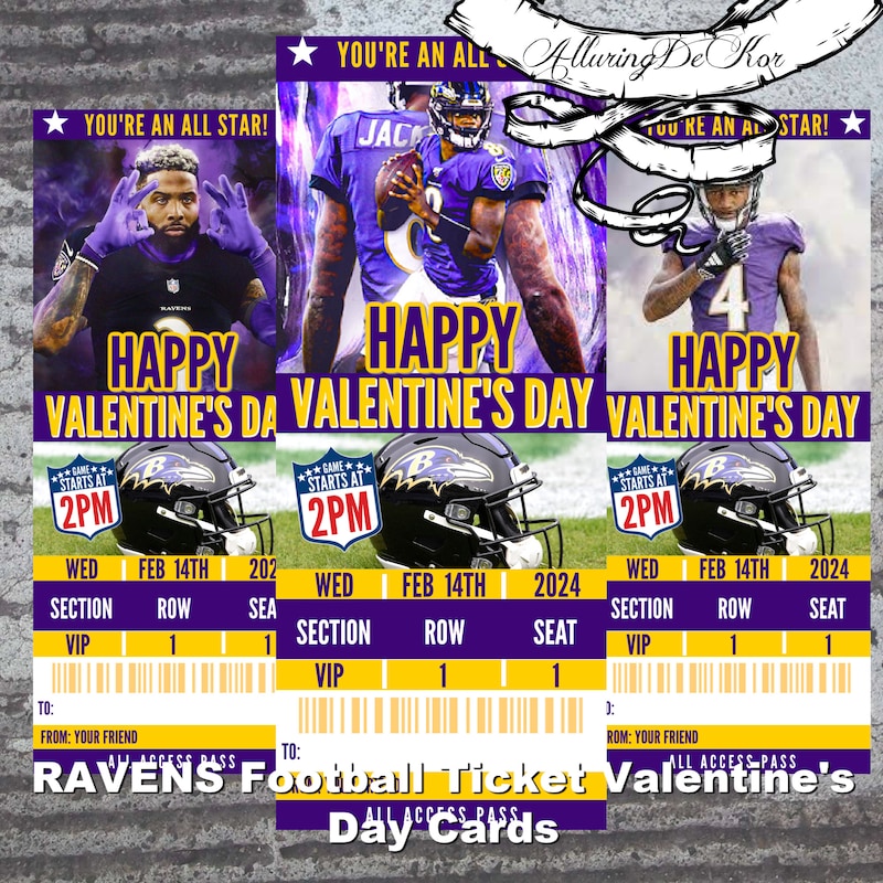 Football Valentine - Etsy