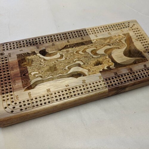 Basic Cribbage Board - Etsy