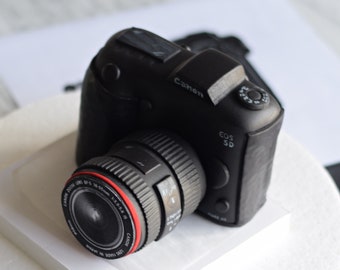 Camera Cake Topper - Etsy
