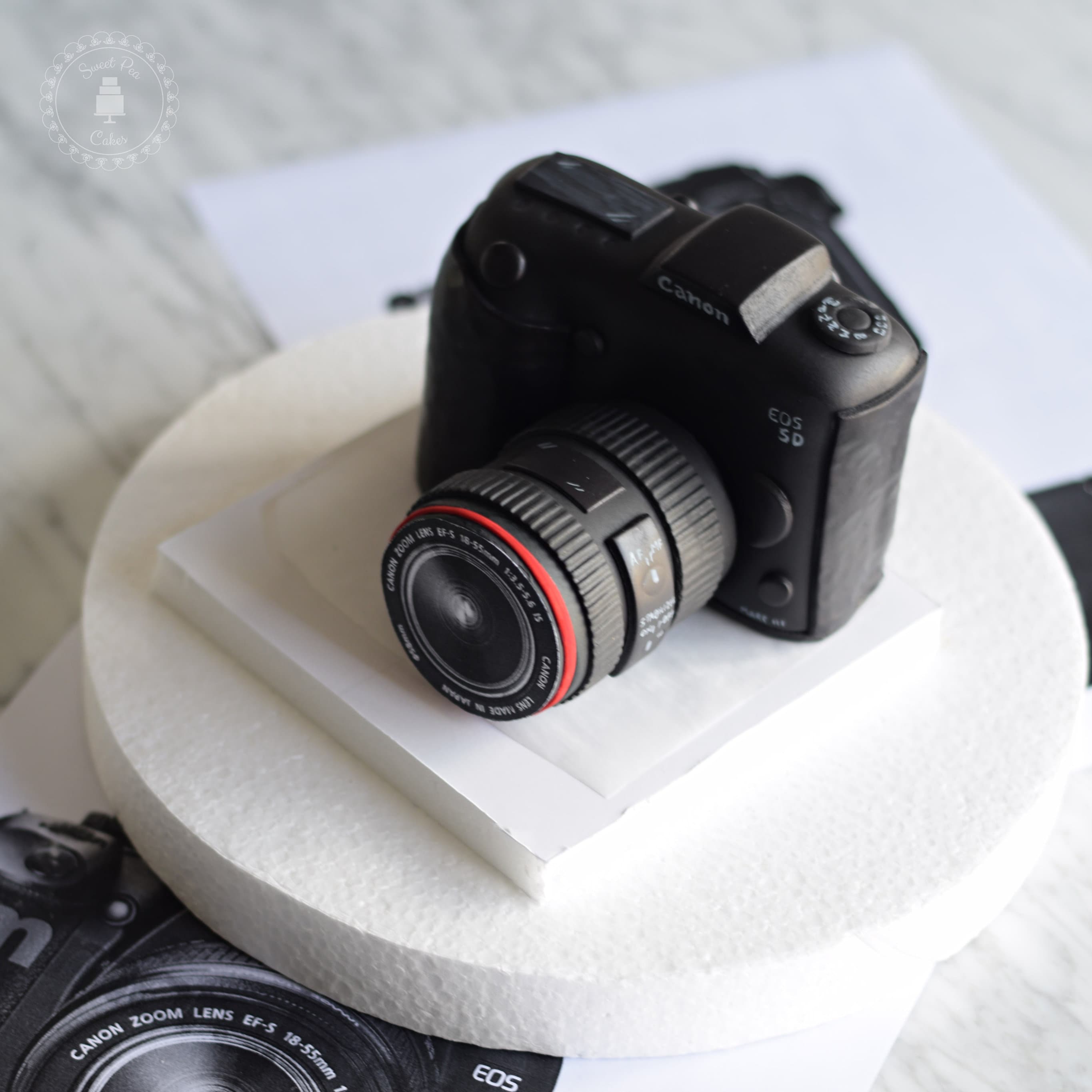 Fondant Camera Canon / Nikon/ DSLR Cake Topper - Etsy