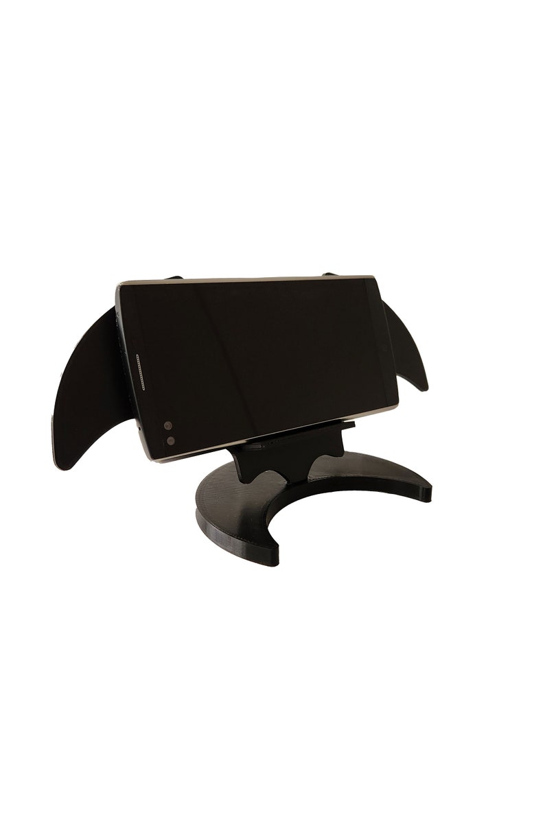 Bat Phone Stand Display | Gothic Display | Bat Moon Cell Phone Stand ...