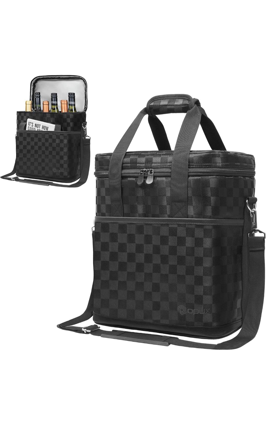 Personalized Embroidered 6 Bottle Padded Travel Bourbon Whisky Whiskey ...