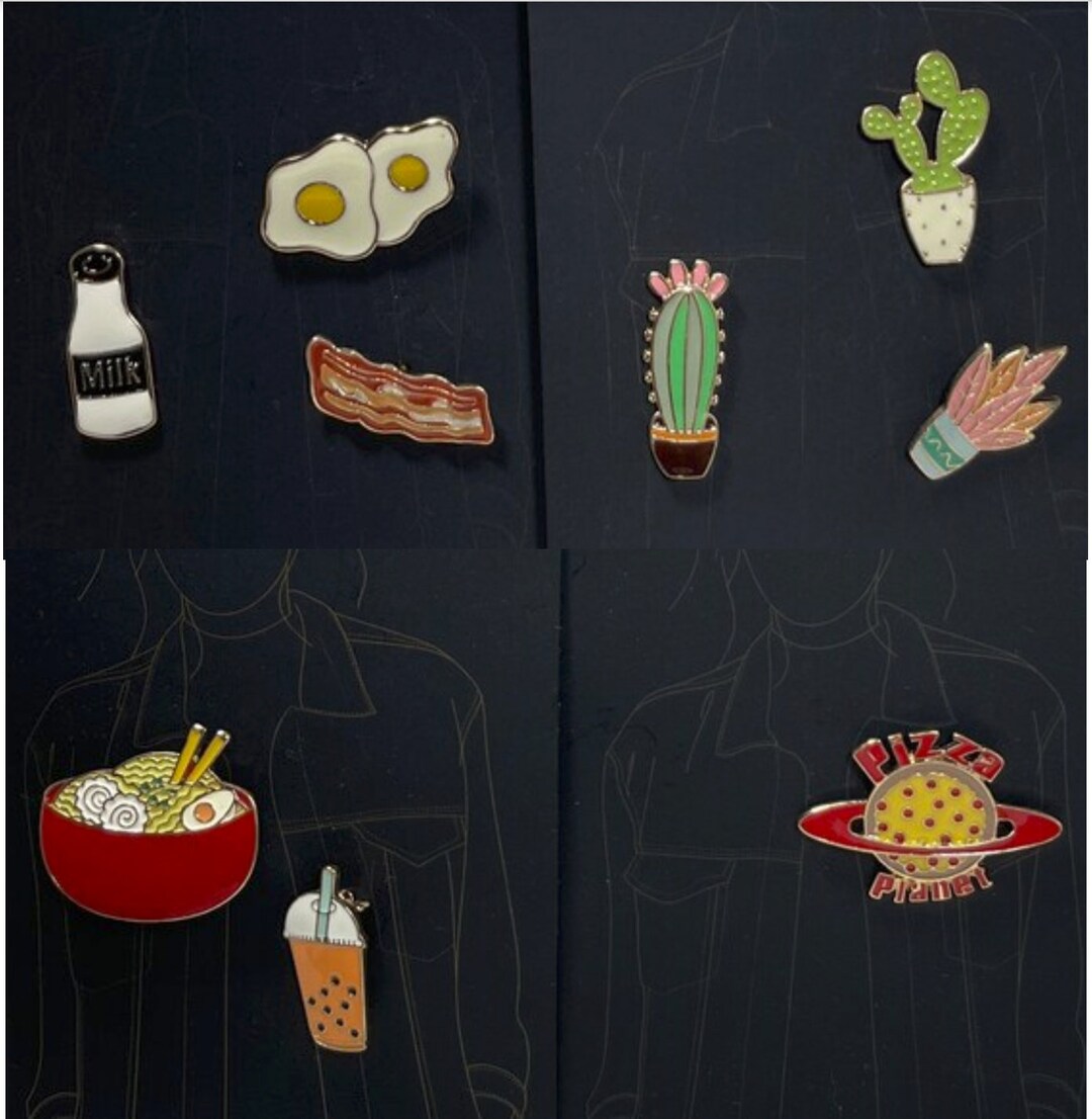 Cactus Ramen Boba Bubble Tea Breakfast Eggs Bacon Milk Pizza Planet ...