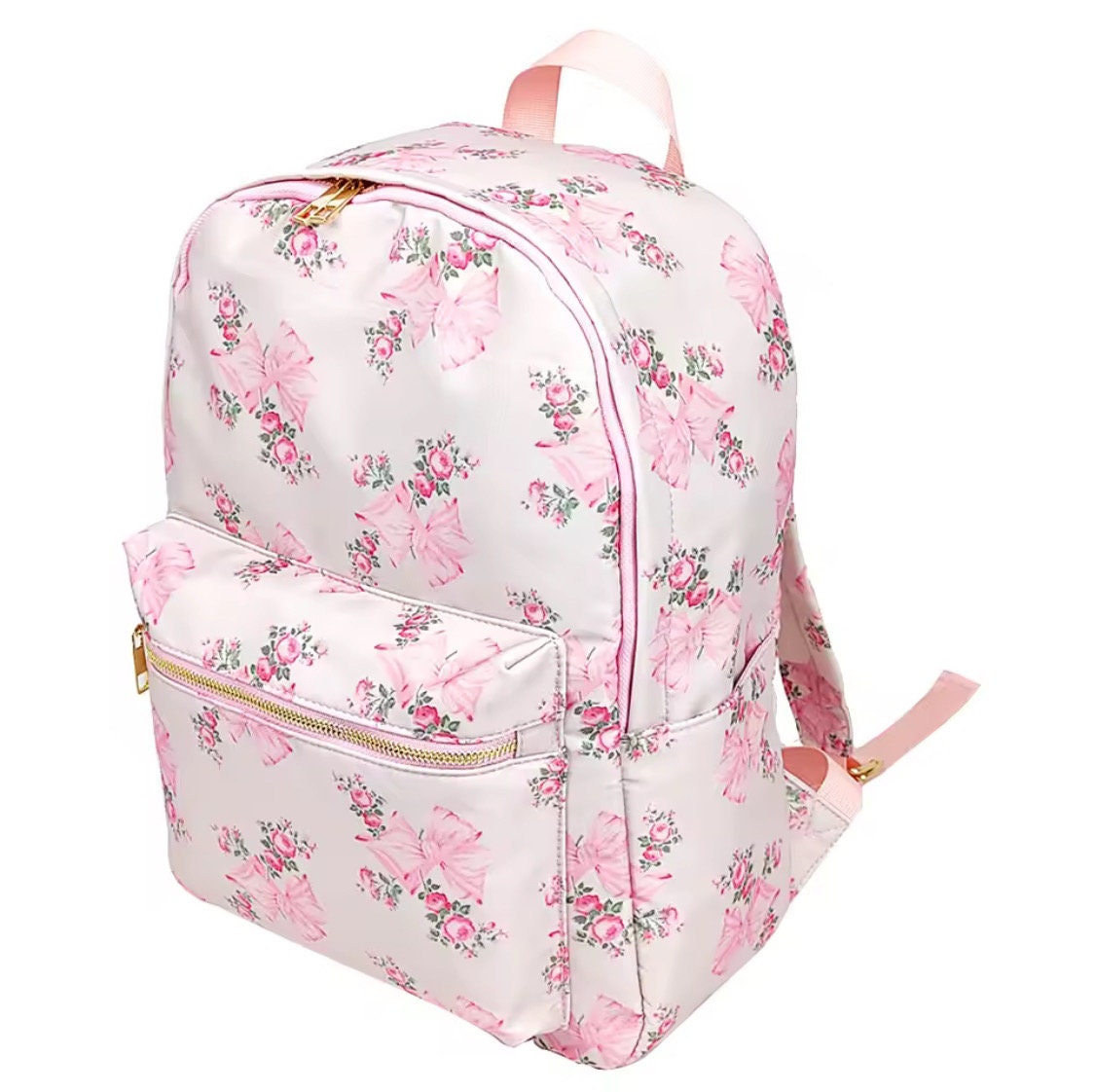2 COLOR OPTIONS so Cute Pink Backpack Rose and Bow Collection, Coquette ...