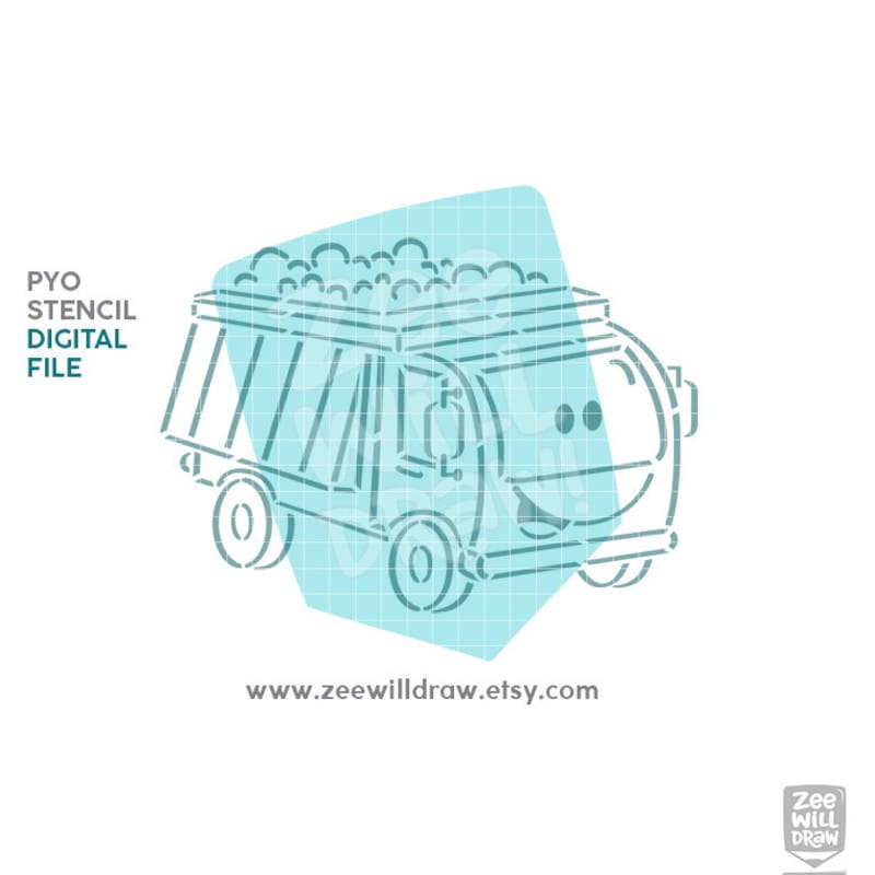 Truck Stencils - Etsy