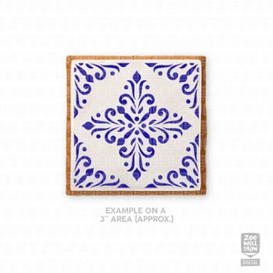 Portuguese Tile Stencil FILE, DIGITAL DOWNLOAD - Etsy
