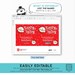 Santa Kisses Bag Topper - PRINTABLE - Etsy