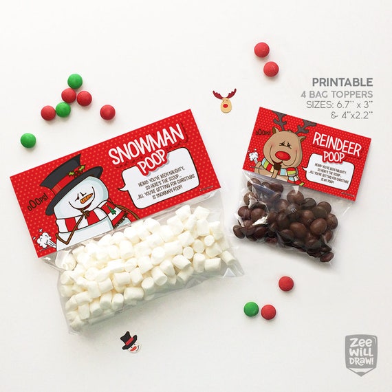Reindeer Poop Bags