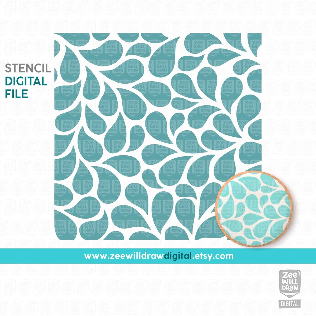 Water Drops FILE, DIGITAL DOWNLOAD - Etsy