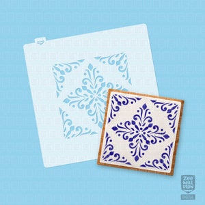 Portuguese Tile Stencil FILE, DIGITAL DOWNLOAD - Etsy