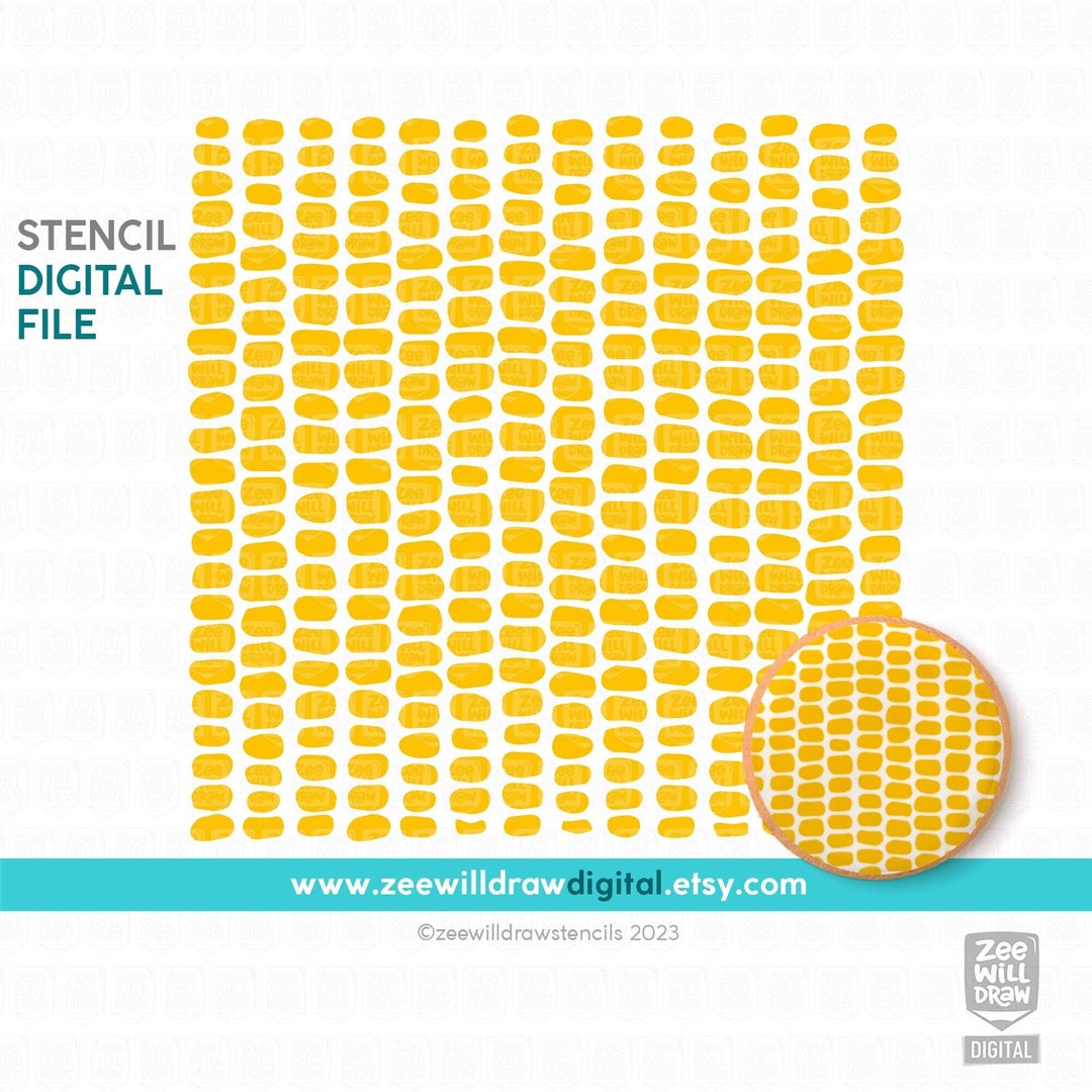 Corn Stencil FILE, DIGITAL DOWNLOAD - Etsy