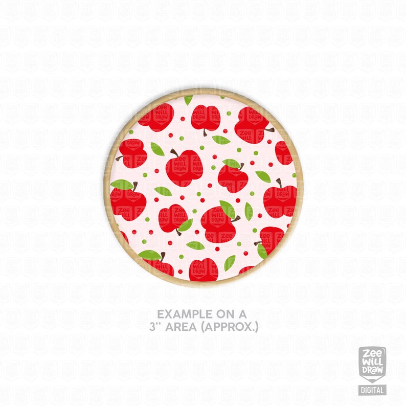 Apple Pattern Stencil FILE, DIGITAL DOWNLOAD - 3 Layers - Etsy