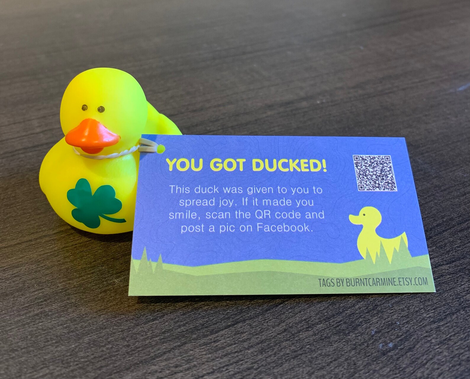 Duck Duck 10 Yellow Rubber Ducks With a Green Clover Vinyl | Etsy