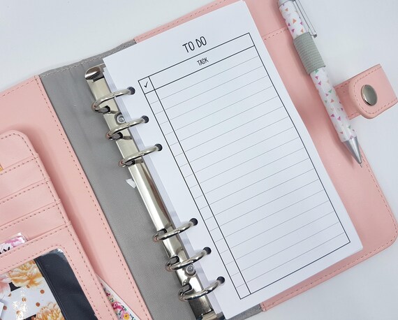 Paper Personal Ring Planner Lined Paper Filofax Personal Notes pages ...