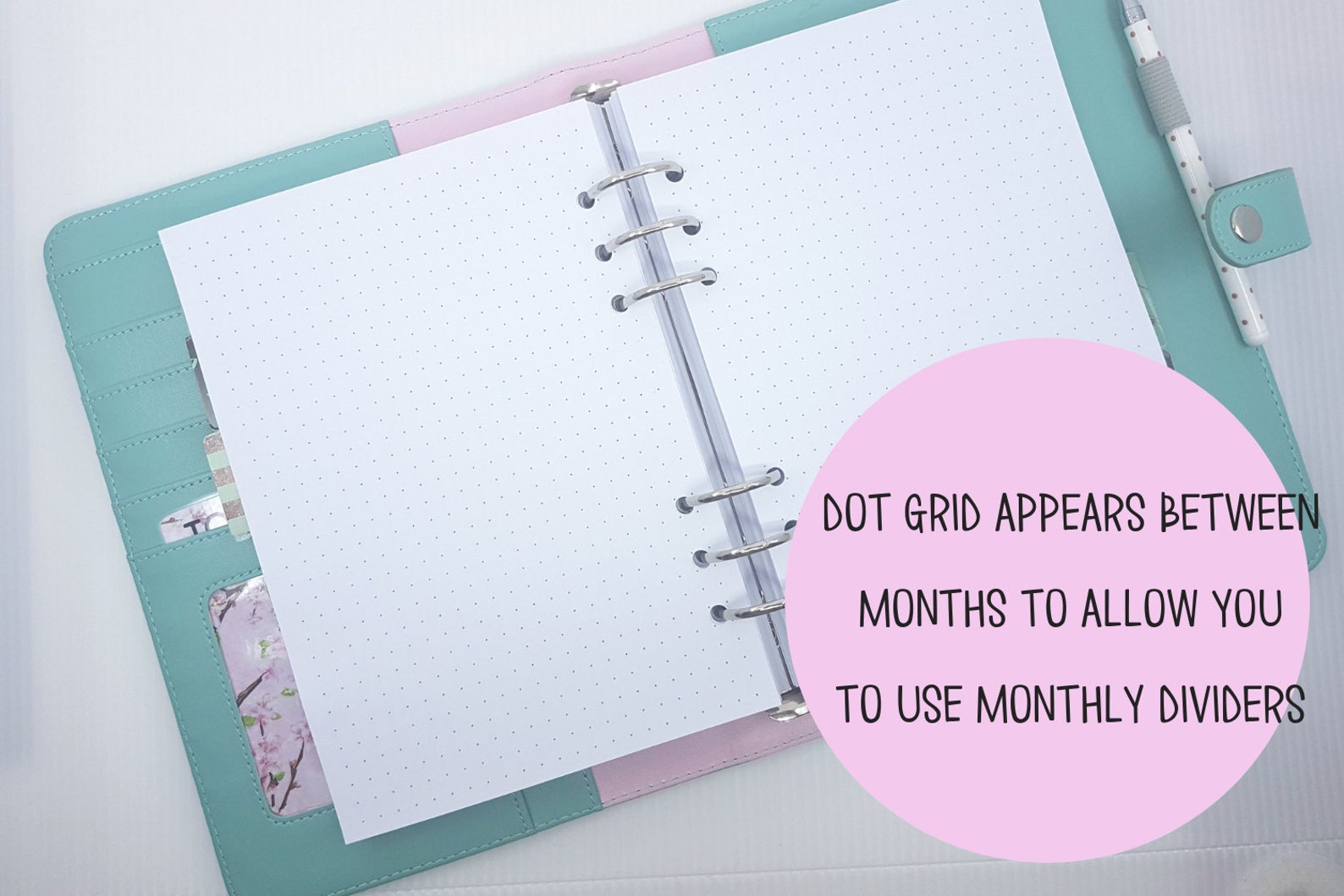 Personal Size 2026 Planner Inserts – Week on Two Pages, Horizontal ...