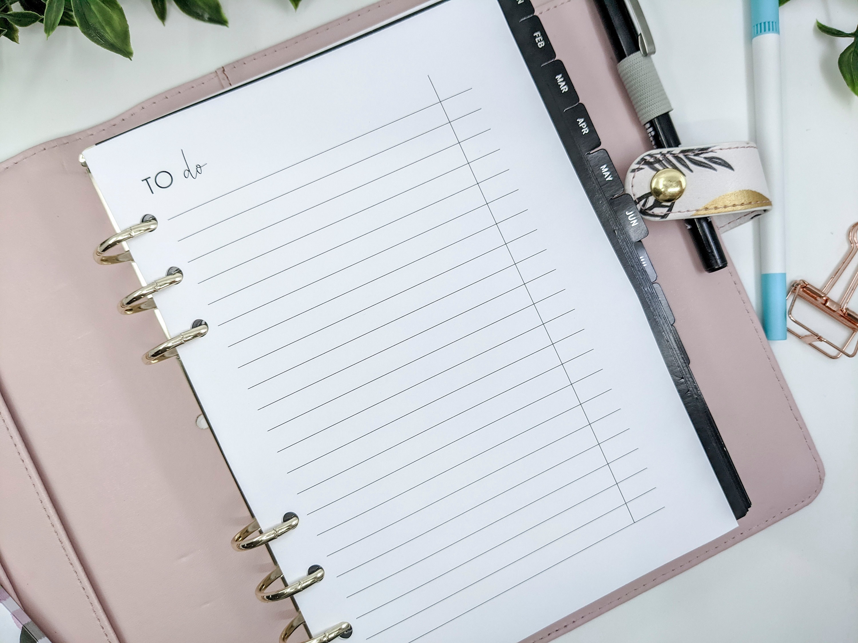 A5 to Do Printed Planner Inserts Eisenhower Matrix Inspired | Etsy