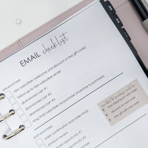 A5 Business Planner Inserts | Printed Planner Inserts | Includes 290 ...