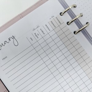 A5 Business Planner Inserts | Printed Planner Inserts | Includes 290 ...